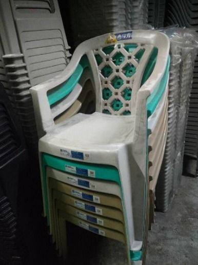 URATEX MONOBLOCK CHAIRS WITH ARMREST - To La Loma QC on Carousell