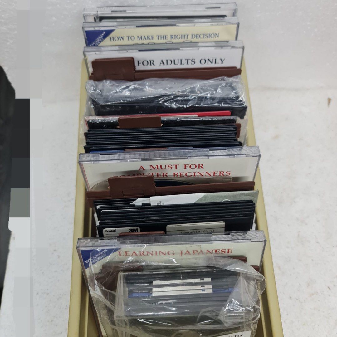Vintage Floppy diskette holder., Computers & Tech, Parts & Accessories ...