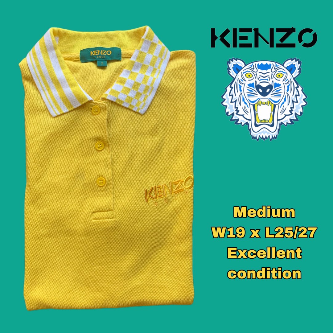 Vintage Kenzo golf polo shirt on Carousell