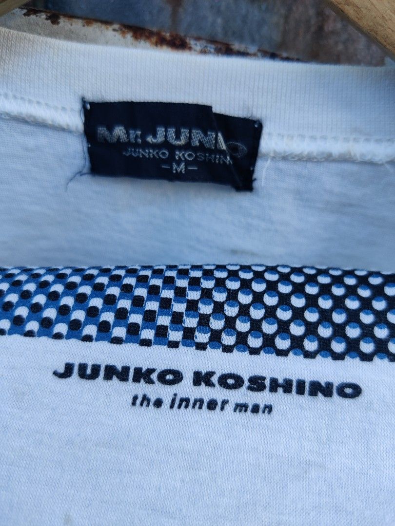 Vintage Spell Out Mr.Junko By Junko Koshino T-Shirt, Men's Fashion, Tops & Sets, Tshirts & Polo ...