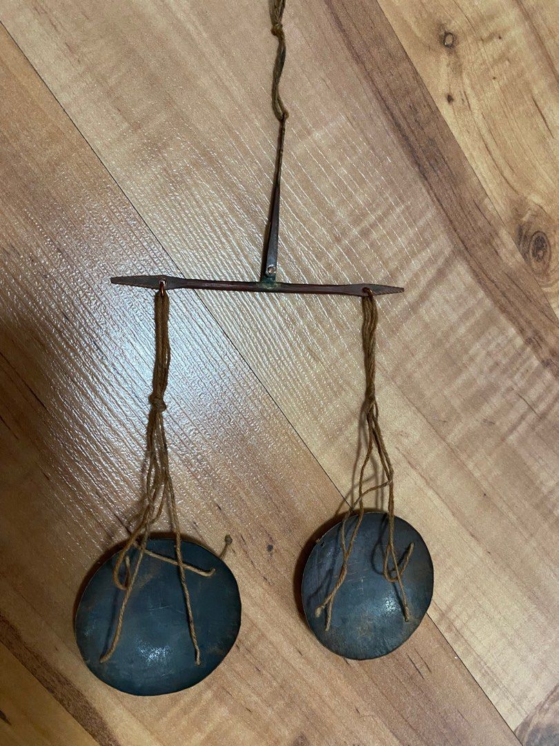 Vintage Weighing Scales/Mass Balance from Myanmar, Furniture & Home ...
