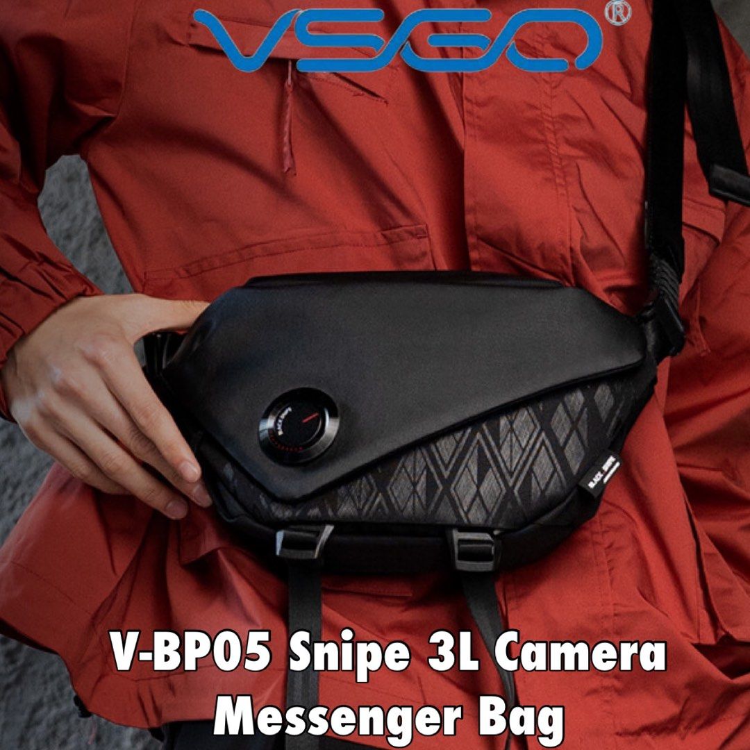 VSGO V-BP05 3L Camera Messenger Bag, Photography, Photography Accessories, Camera Bags ...