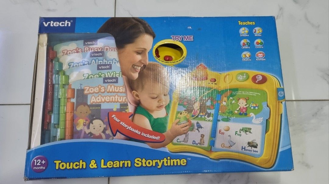 VTech Touch & Learn Storytime, Bayi & Anak, Mainan & Baby Walker di ...