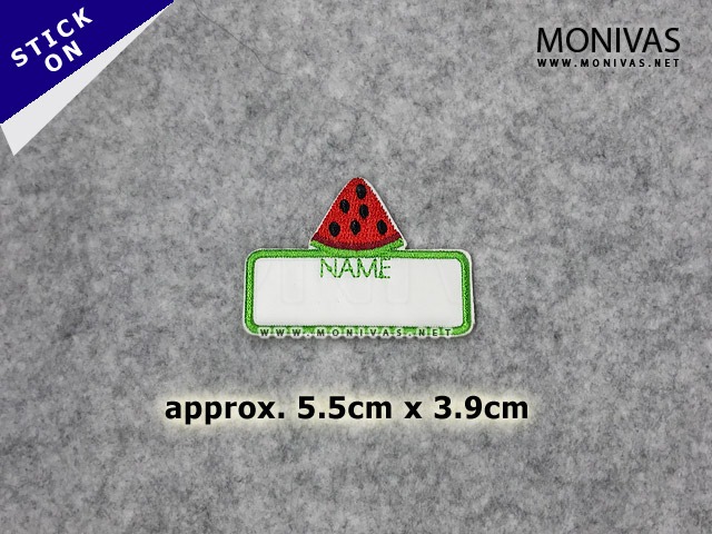 Watermelon Stick On Name Tag Badge Decal DIY Embroidery Label, Hobbies ...