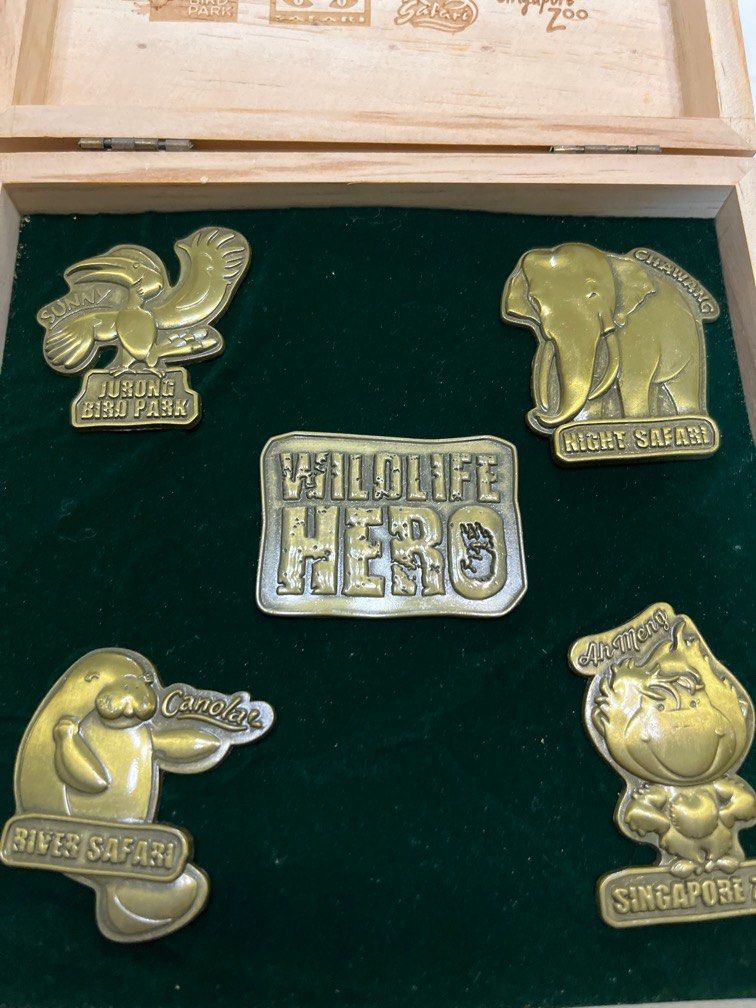 Wildlife Hero limited edition collectible pin set, Hobbies & Toys ...