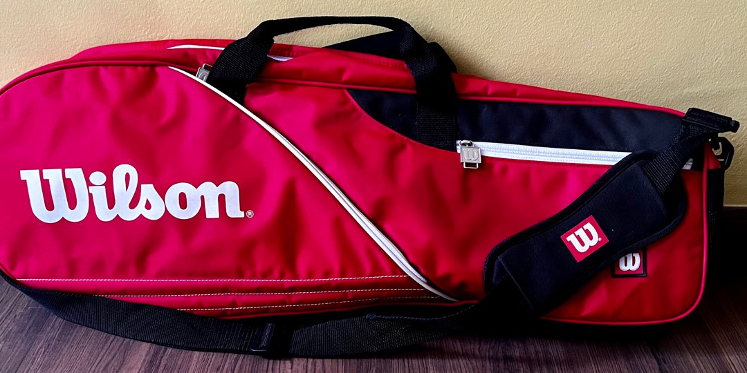Wilson rackets bag, Sports Equipment, Sports & Games, Racket & Ball ...