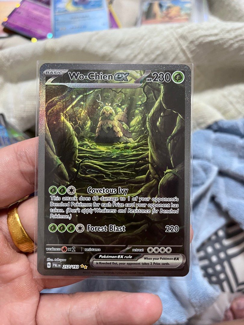 Wo Chien Ex Set Wo-Chien ex - 257/193 - SV02: Paldea Evolved, Hobbies ...