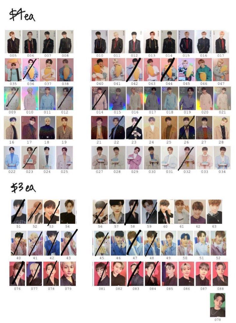 WTS seventeen svt trading cards tcs, Hobbies & Toys, Memorabilia ...