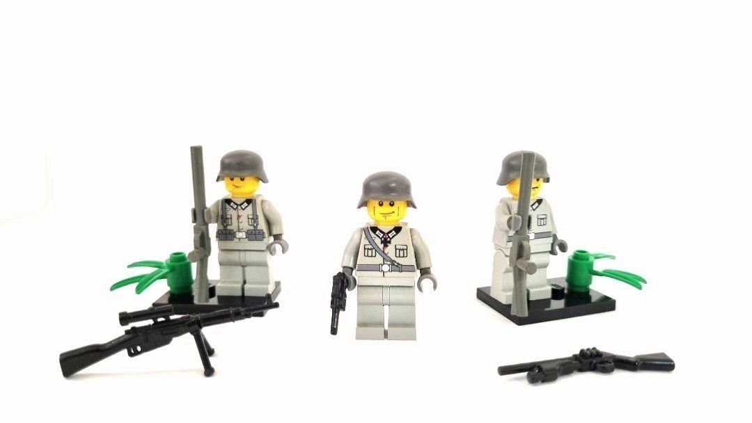 Authentic Lego WW2 German Soldiers Mini Figurines, Hobbies & Toys ...