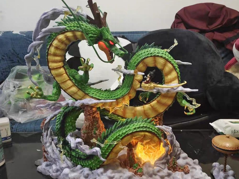 YoYo Studios GK Dragon Ball Shenlong Kid Goku Green Shen Long variant ...