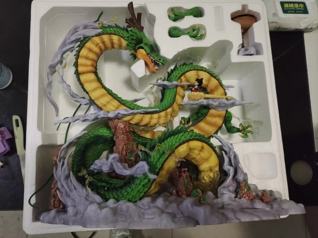 YoYo Studios GK Dragon Ball Shenlong Kid Goku Green Shen Long variant ...