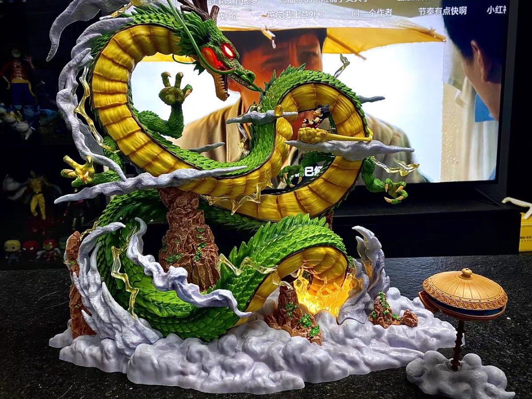 YoYo Studios GK Dragon Ball Shenlong Kid Goku Green Shen Long variant ...