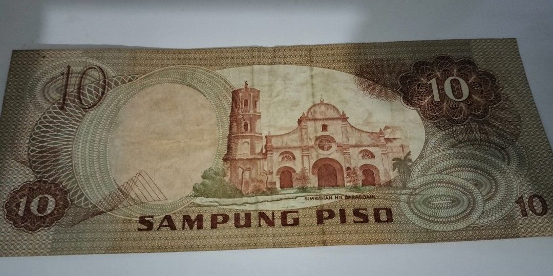 10 peso bill on Carousell