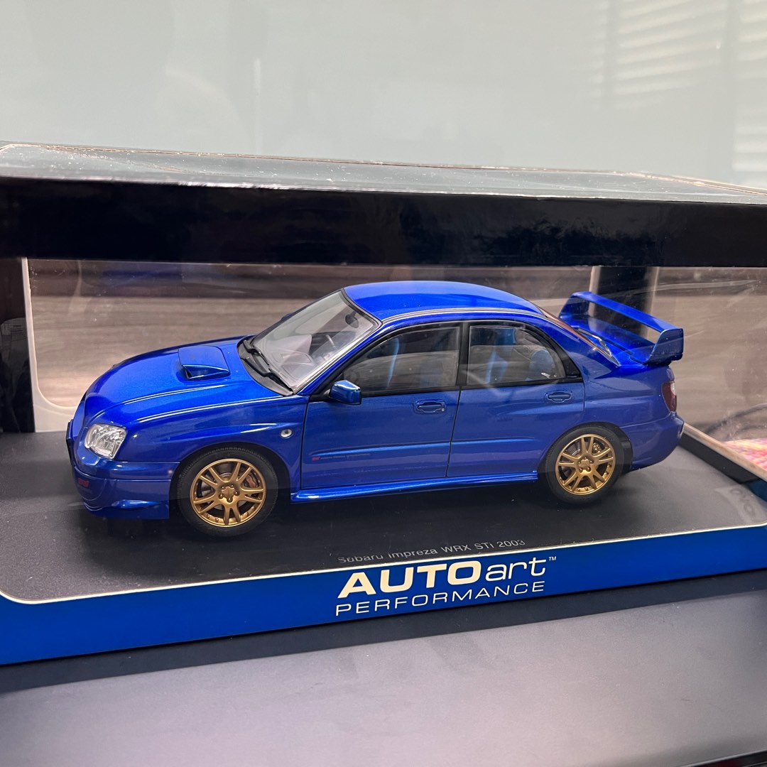 1/18 Autoart Blobeye Subaru Impreza WRX STI GDB 2003 diecast model car, Hobbies & Toys, Toys ...