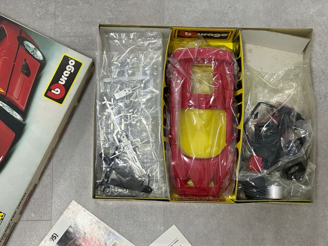 1/18 Bburago Ferrari F50 Metal Kit (Unassembled), Hobbies & Toys, Toys ...