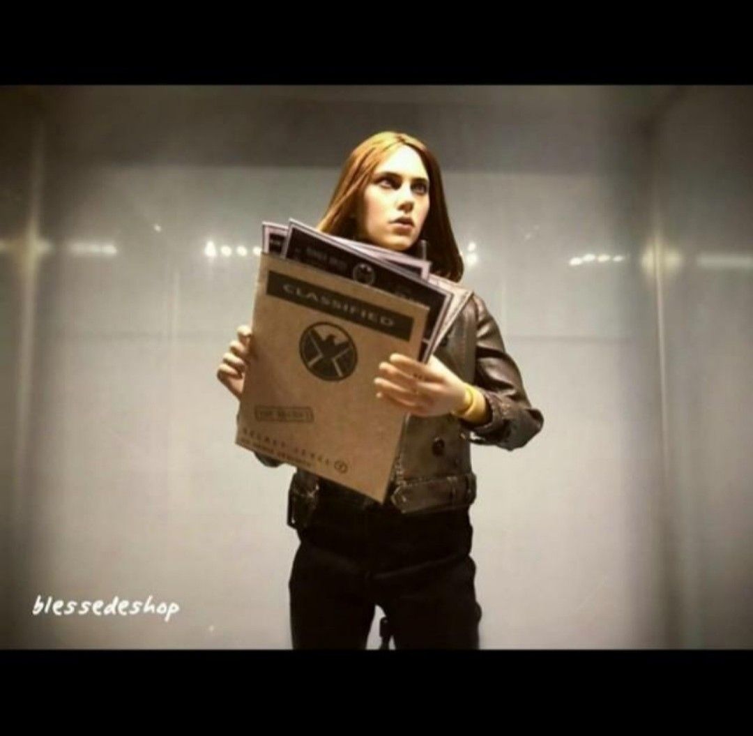 1/6 scale marvel agent shield file with walkie talkie iron man, captain ...