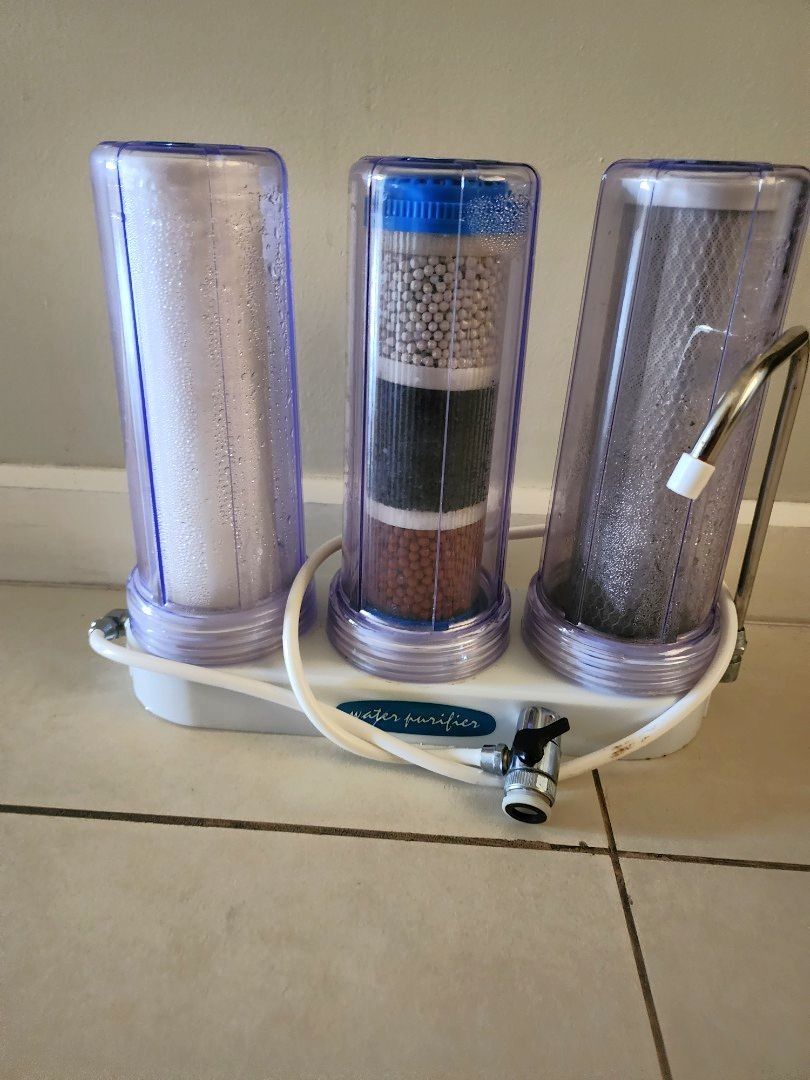 3 Way Alkaline Water Filter with 7 Free Filters on Carousell
