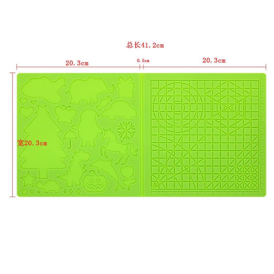 3D Pen Silicone Design Mat with Basic template, Computers & Tech, Parts ...