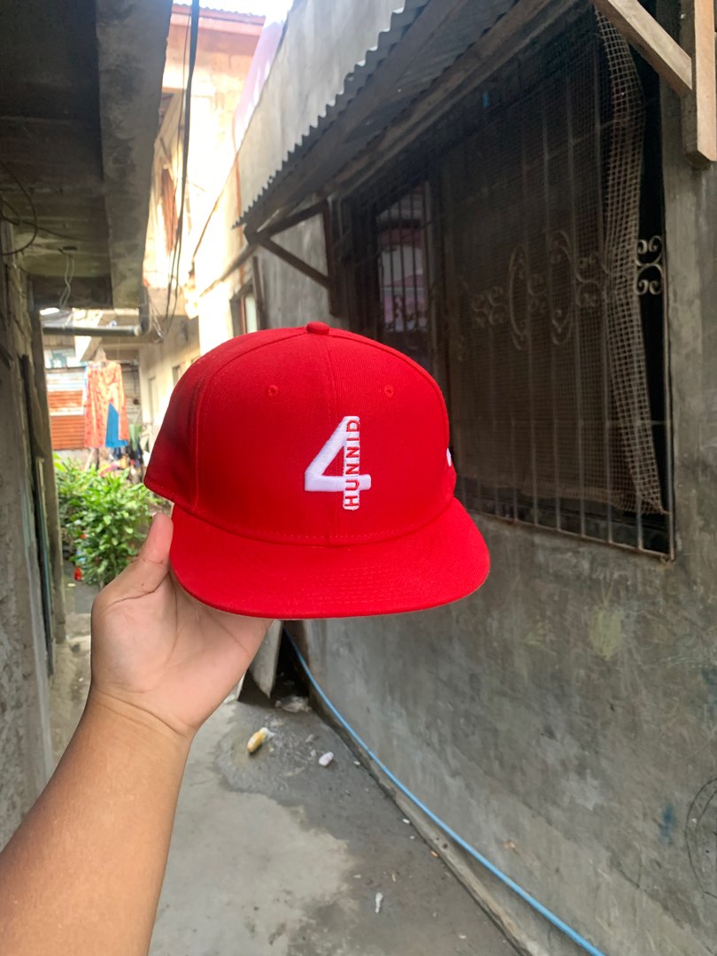 4 hunnid x new era, Men's Fashion, Watches & Accessories, Caps & Hats ...