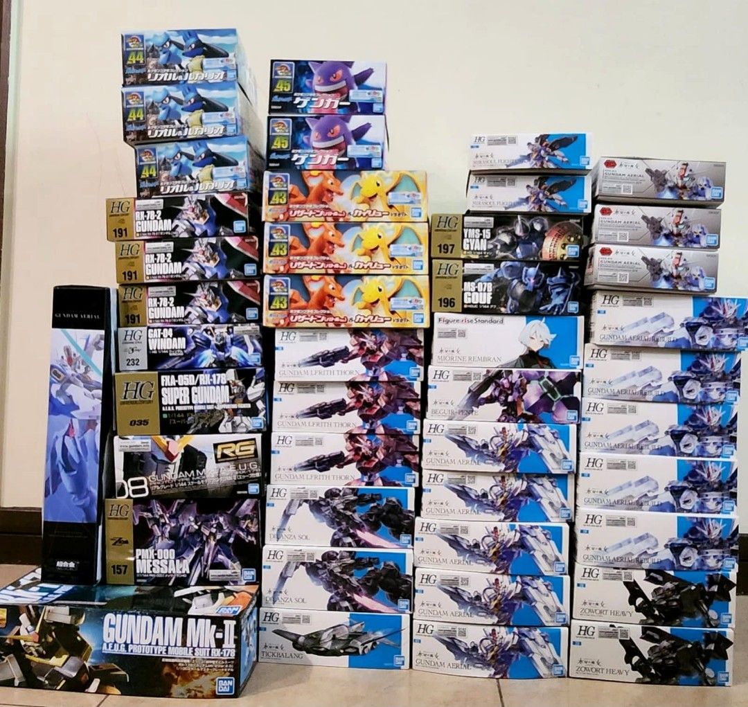 MG/RG/HG Gundam Model Kits restocked, Hobbies & Toys, Toys & Games on Carousell