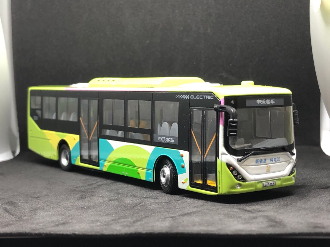 申沃原廠 1/64 金屬模型 申沃Sunwin SWB6128EBV 原廠拉花, 興趣及遊戲, 玩具 & 遊戲類 - Carousell