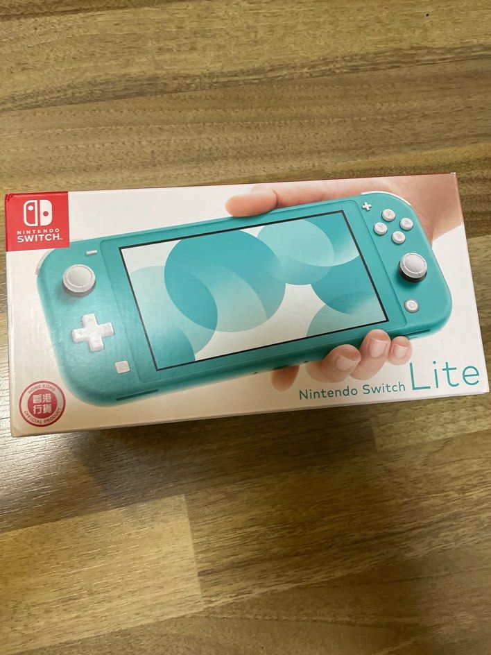 全新 任天堂 Nintendo Switch Lite 遊戲主機（湖水綠）有單有保養, 電子遊戲, 電子遊戲機, Nintendo 任天堂 ...