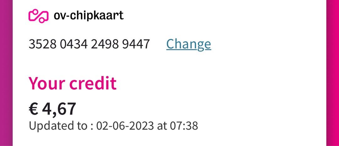 荷蘭 交通卡 OV Card OV-chipkaart, 門票＆禮券, 機票及海外景點 - Carousell