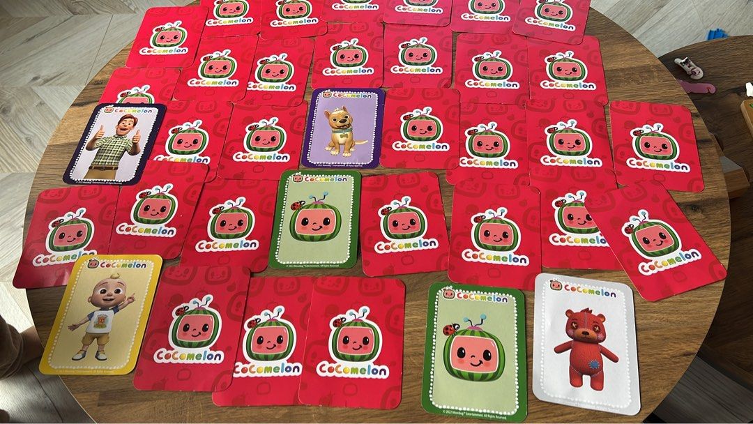 「最後機會」15/6 前落單 $70 全新 NEW Cocomelon 36 Playing Cards, 兒童＆孕婦用品, 嬰兒玩具 ...