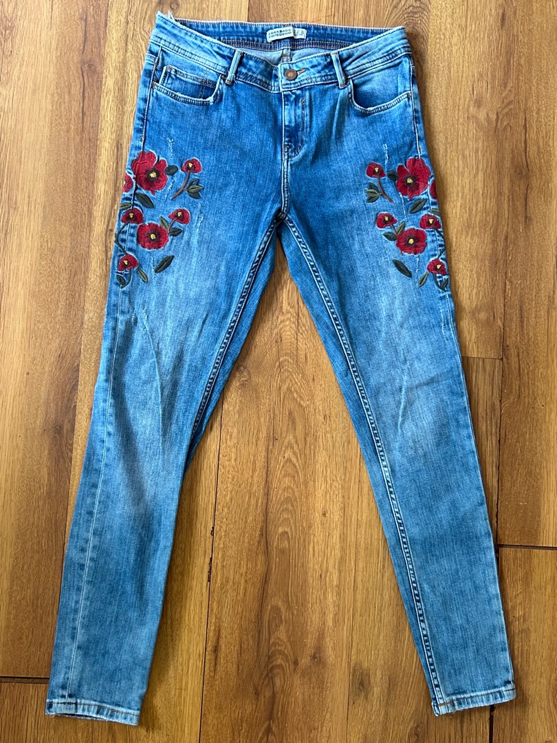 ⭐️ Zara 1975 Basic Premium Denim Jeans, Women's Fashion, Bottoms, Jeans ...
