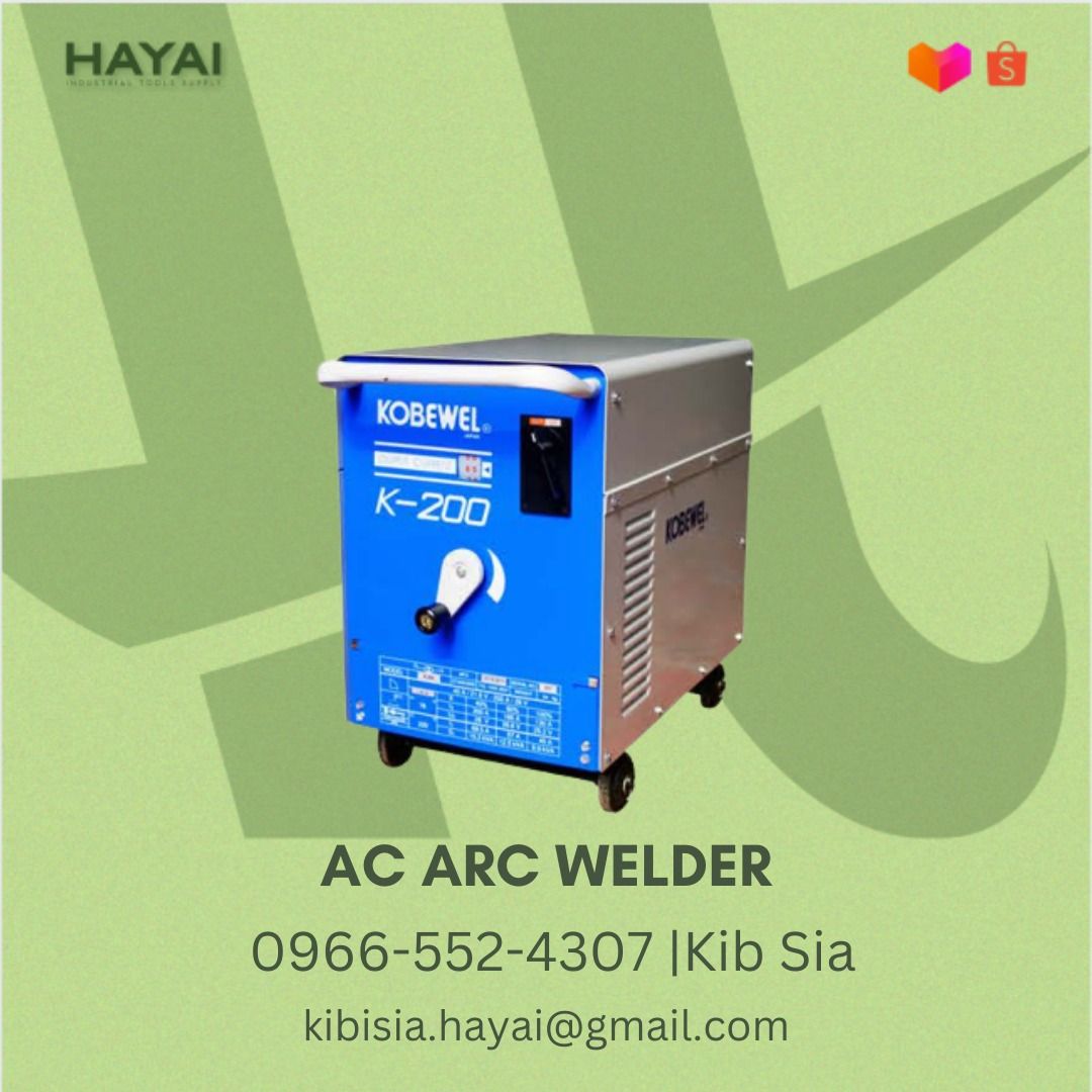 AC ARC Welder, Commercial & Industrial, Industrial Equipment on Carousell