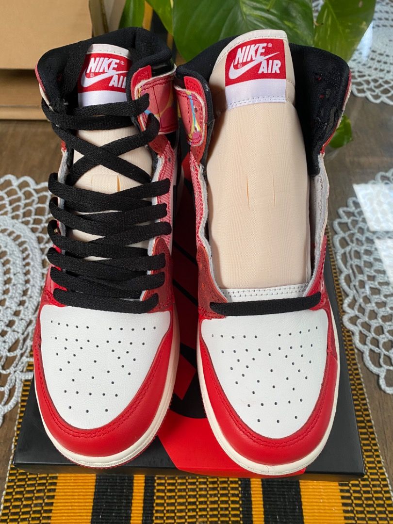 Air Jordan 1 High OG ‘Next Chapter’ GS Spider-verse, Men's Fashion, Footwear, Sneakers on Carousell