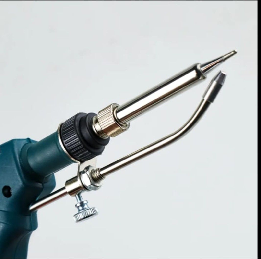 Alat Solder Iron Automatic Tin Gun 60W dengan tempat timah otomatis ...