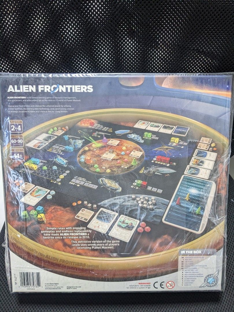 Alien Frontiers 5th Ed, Hobbies & Toys, Toys & Games on Carousell