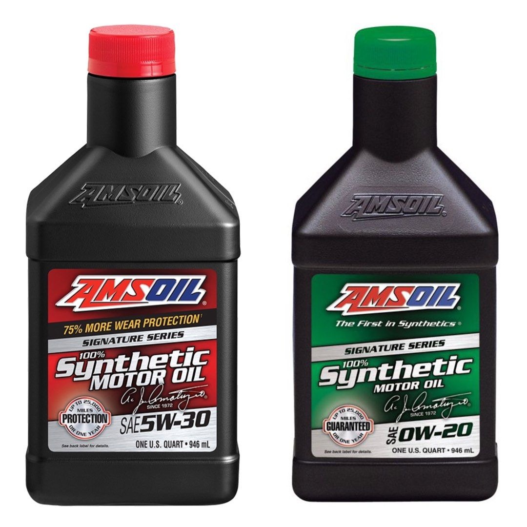 Amsoil Engine Oil Signature Series 1 Quartz 946ml 5W30 0W20, Car ...