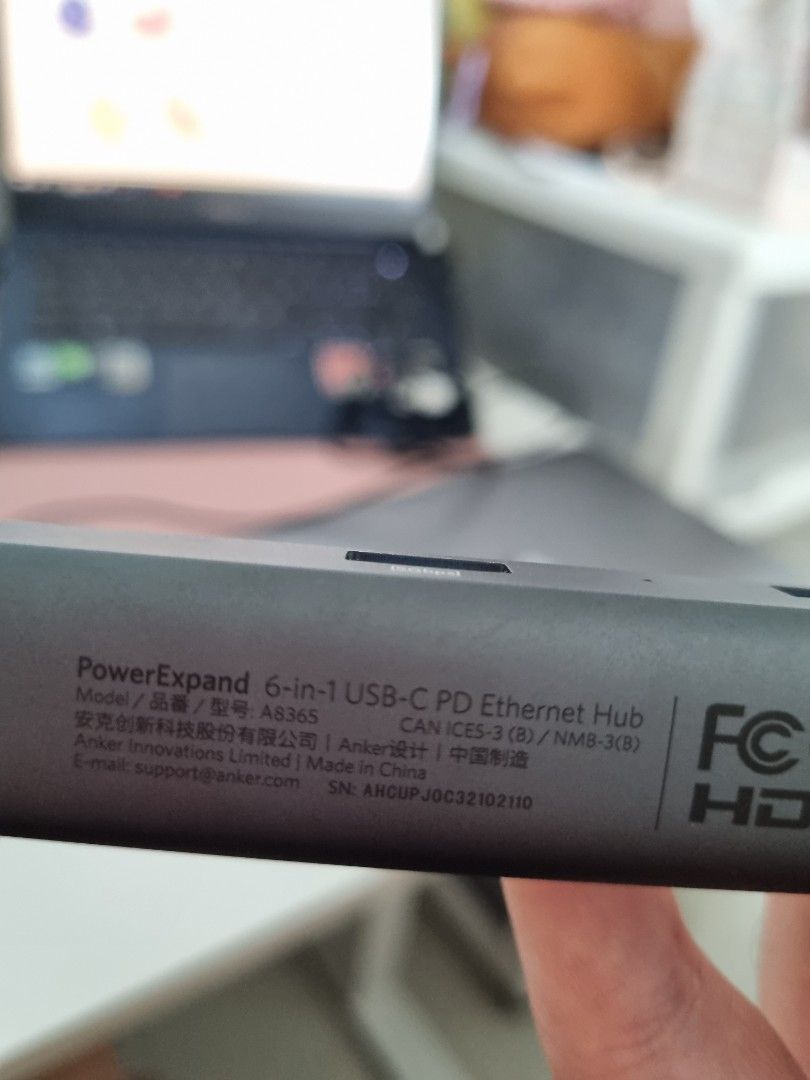 Anker Power Expand 6 in 1 USB C PD Ethernet Hub, Computers & Tech ...