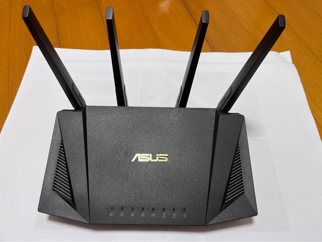 華碩ASUS AX3000 router, 電腦＆科技, 電腦周邊及配件, Wifi及上網相關產品 - Carousell