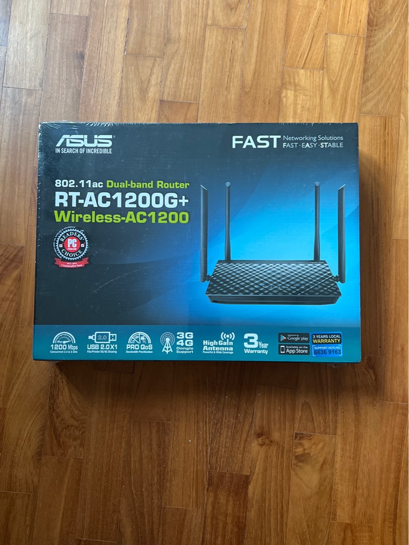 Asus Router AC1200, Computers & Tech, Parts & Accessories, Networking ...