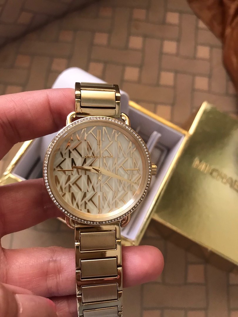 authentic mk portia, Women's Fashion, Watches & Accessories, Watches on ...