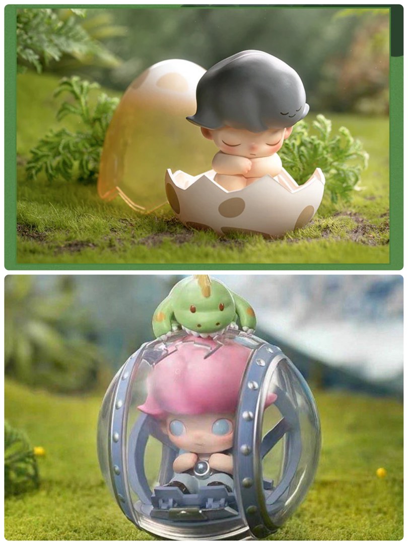 Authentic Popmart Pop Mart Jurassic World Dimoo Dino Dinosaur Egg ...