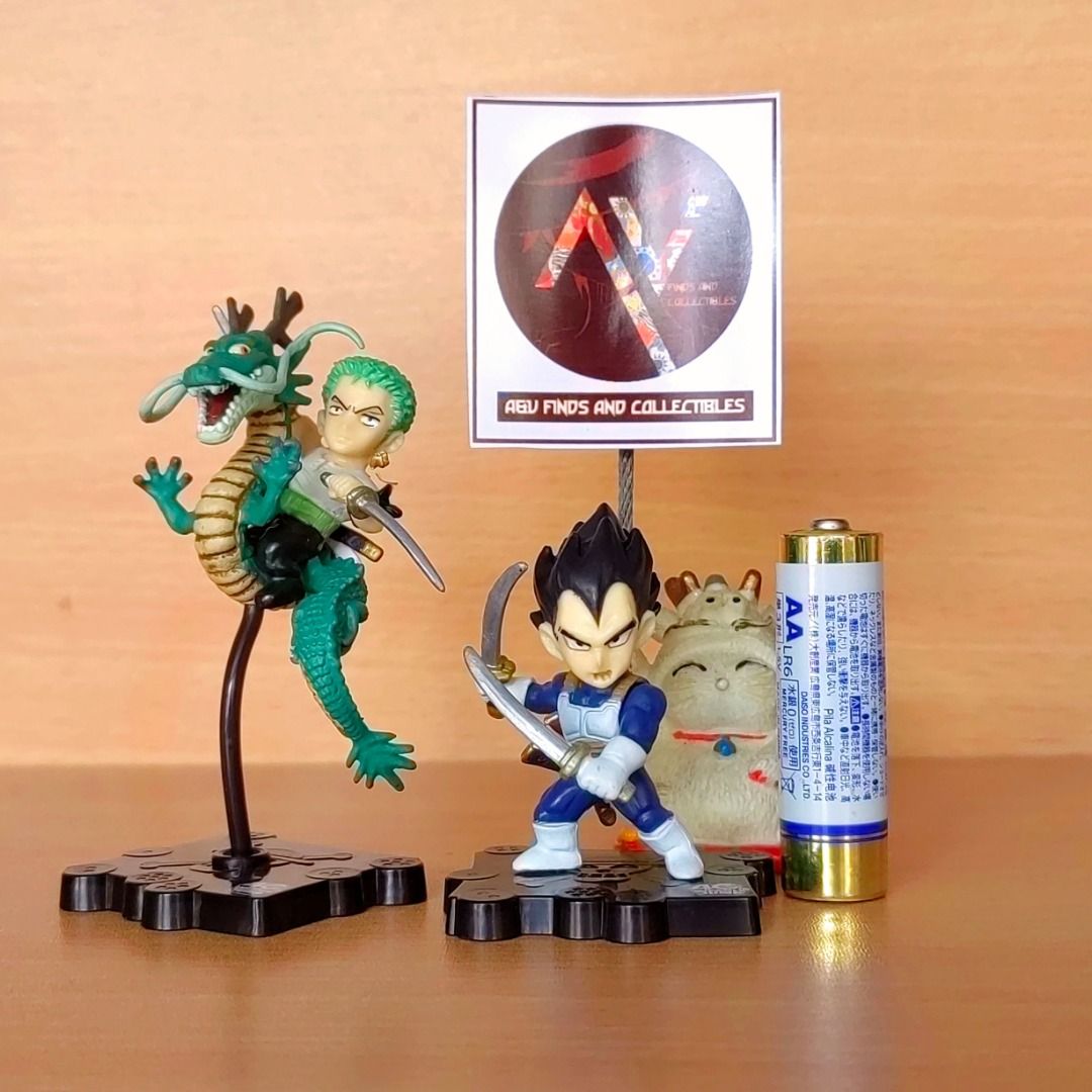 Authentic Zoro and Vegeta OP x DBZ Collab, Hobbies & Toys, Toys & Games ...
