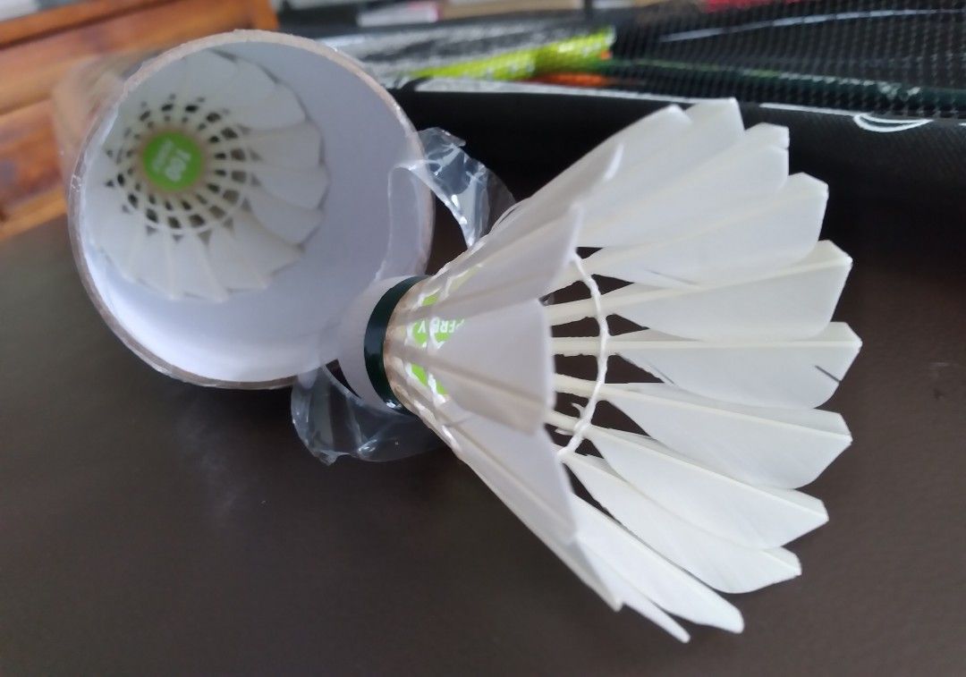 Badminton rackets and shuttlecock, Sports Equipment, Sports & Games ...