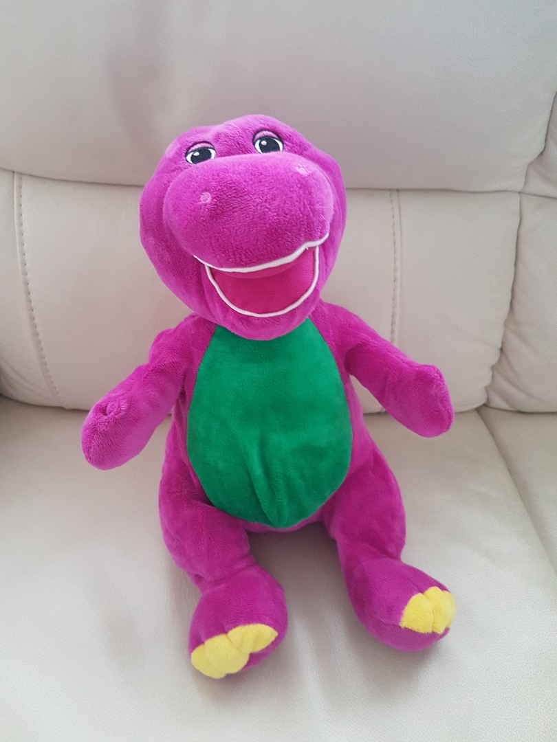 Barney plush toy, Hobbies & Toys, Toys & Games on Carousell