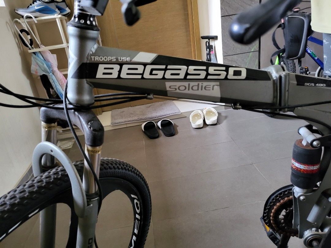 Begasso foldable bike, Sports Equipment, Bicycles & Parts, Bicycles on ...