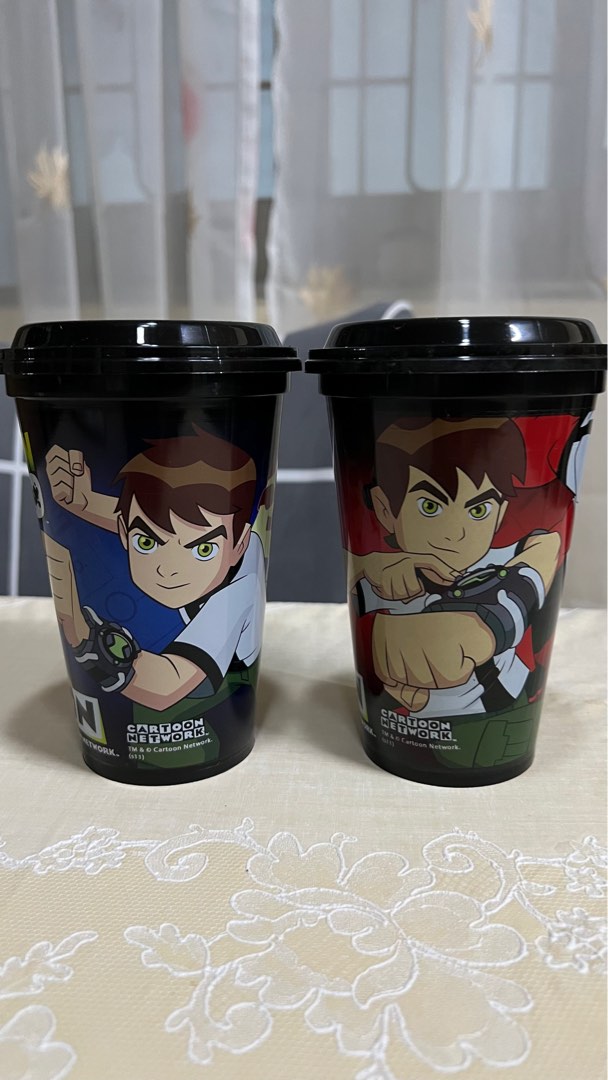 Ben 10 tumbler with lid on Carousell