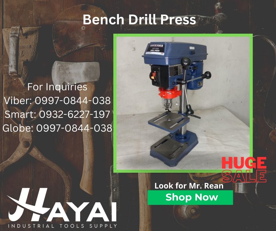 Bench Drill Press, Commercial & Industrial, Industrial Equipment on ...