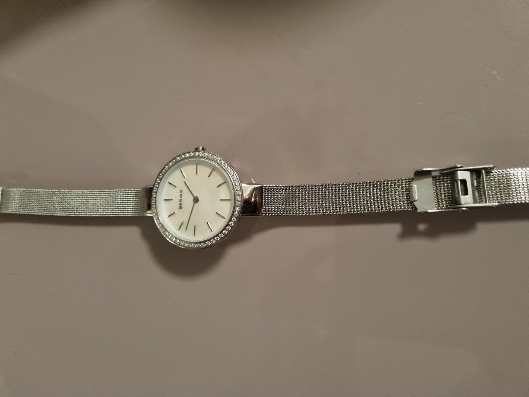 Bering watch Classic white Female Watch, Women's Fashion, Watches ...