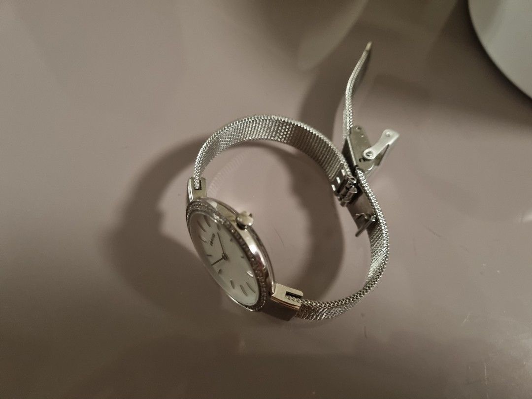 Bering watch Classic white Female Watch, Women's Fashion, Watches ...