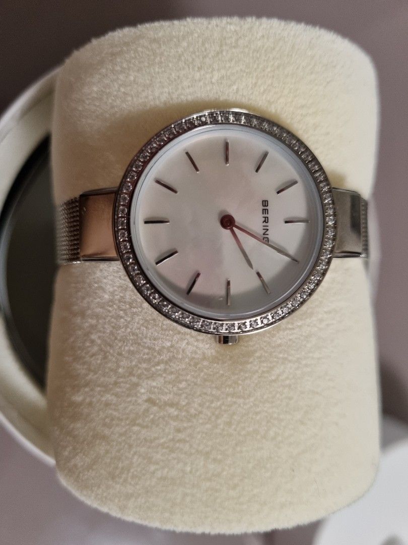 Bering watch Classic white Female Watch, Women's Fashion, Watches ...