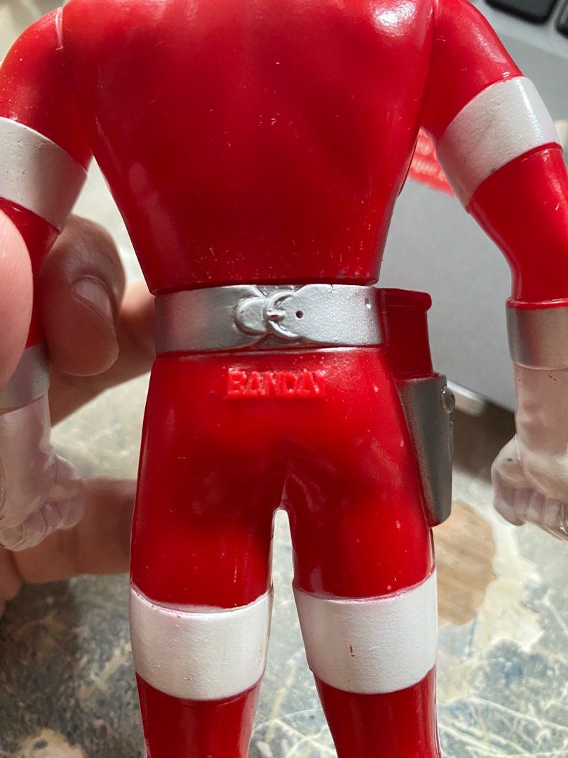 Bioman Red 1 Bandai Big Sofubi, Hobbies & Toys, Toys & Games on Carousell