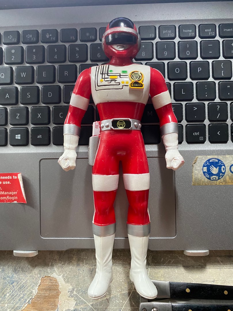 Bioman Red 1 Bandai Big Sofubi, Hobbies & Toys, Toys & Games on Carousell